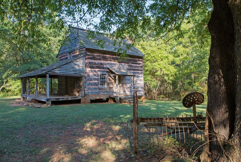 Rustic Cabin stock image. Image of settlement, rural - 59908255