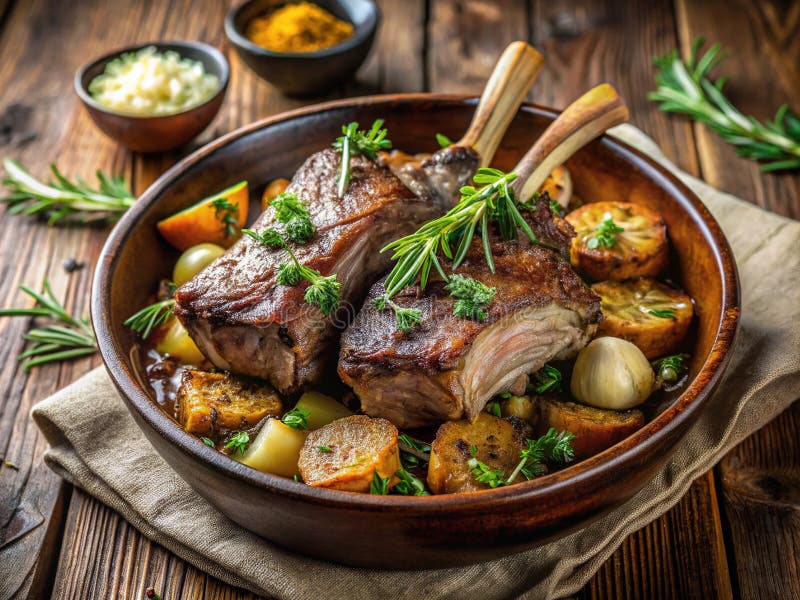 A Rustic Celebration of Lamb Ribs Effortless Elegance in Every Bite ...