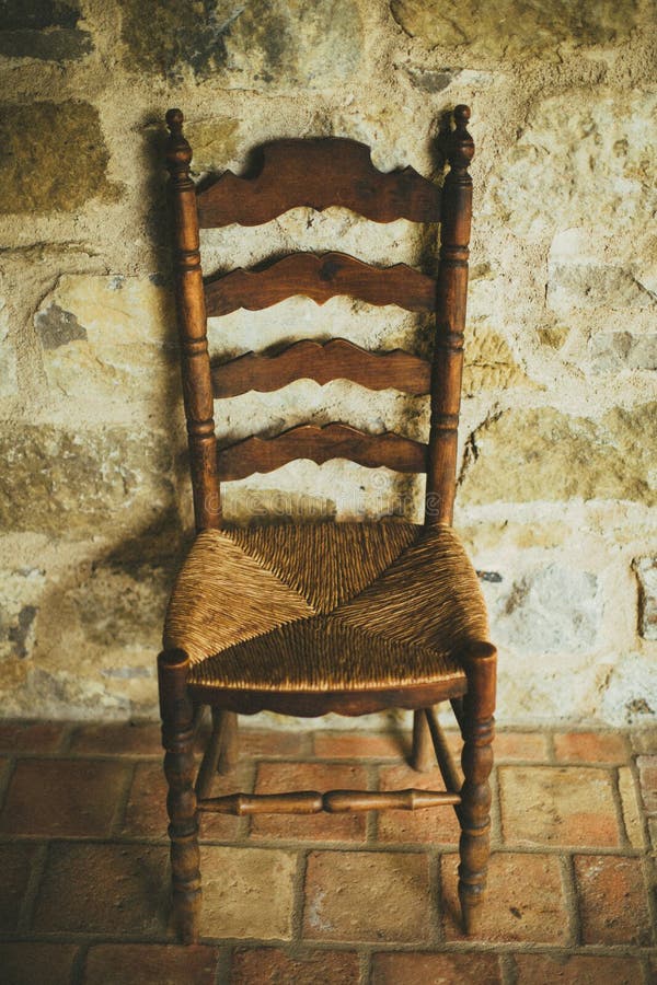 Rustic chair stock photo. Image of interior, wooden, brown - 68486652