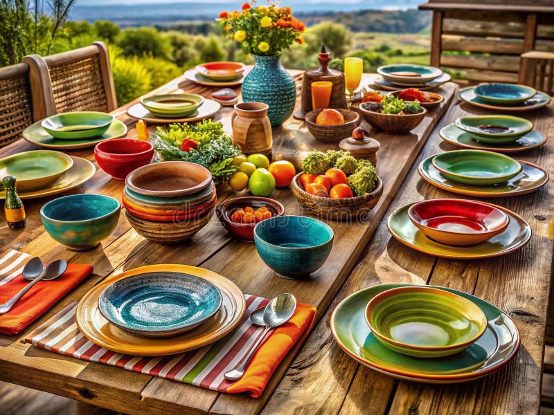 Rustic Charm and Elegant Dining a Panoramic View of Exquisite ...