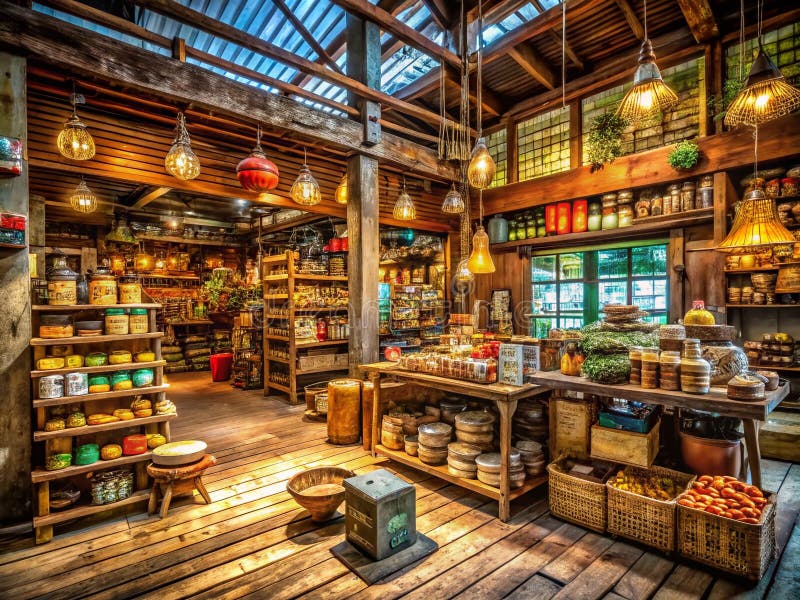 Rustic Charm Meets Warehouse Style Exploring a Vintage Thai Retail ...