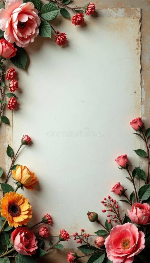 Rustic Charm, Vintage Artificial Flowers Wall Backdrop, Backdrop, White ...