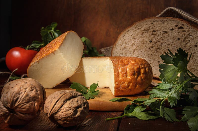 Rustic cheese stock photo. Image of grain, healthy, dairy - 227798296