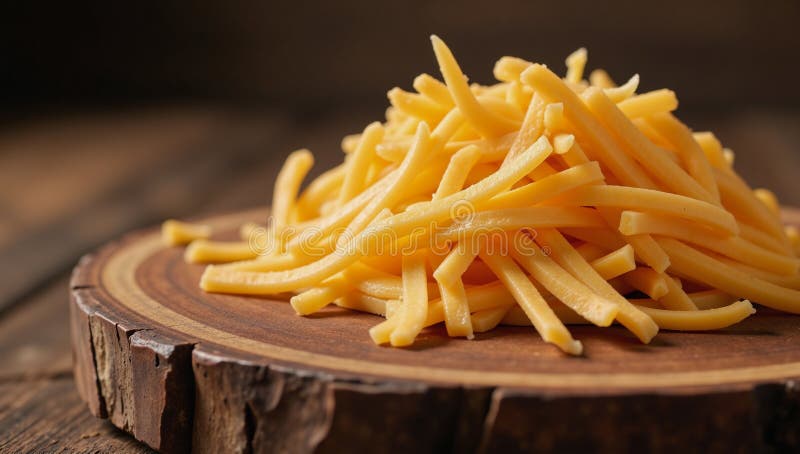 Rustic Cheese Display with Copy Space Beneath Ideal for Adding Text ...