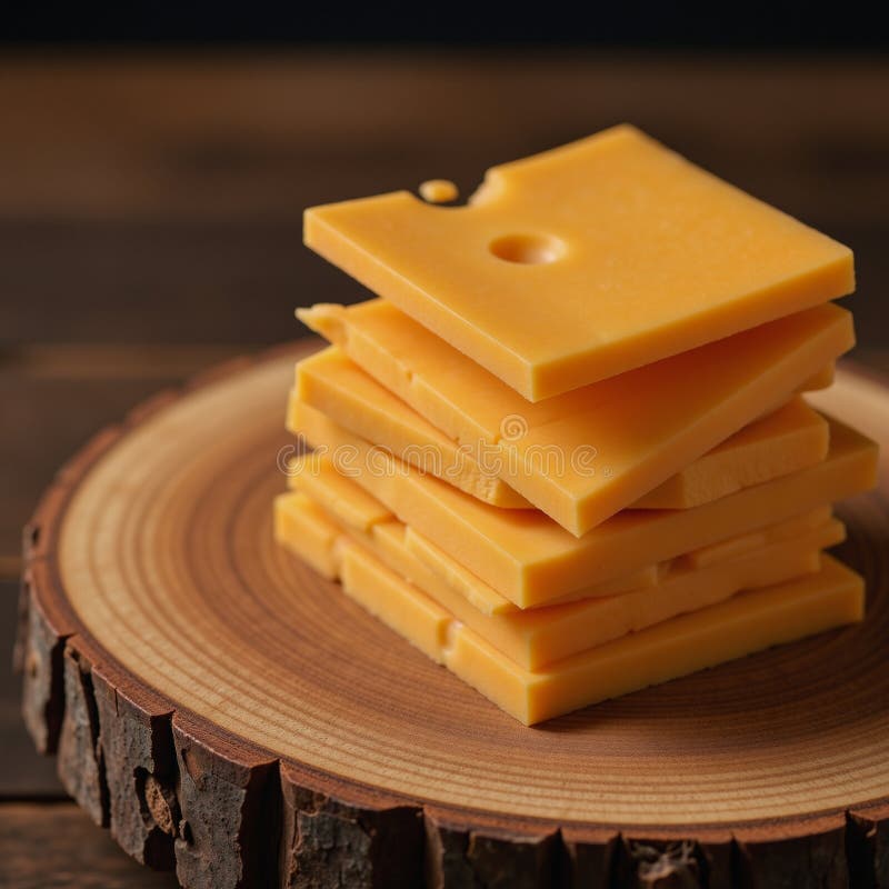 Rustic Cheese Display with Copy Space Beneath Ideal for Adding Text ...