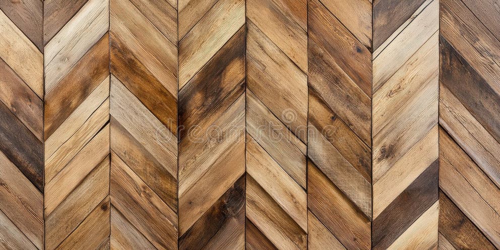 Rustic Chevron Pattern of Weathered Wood with Rich Textures and Natural ...