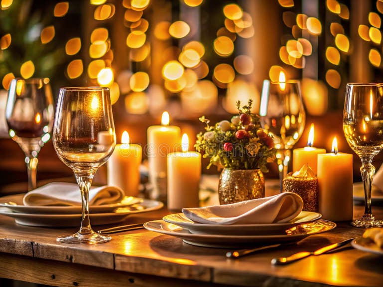 Rustic Chic Dining Experience a Stunning Table Setting for a Romantic ...