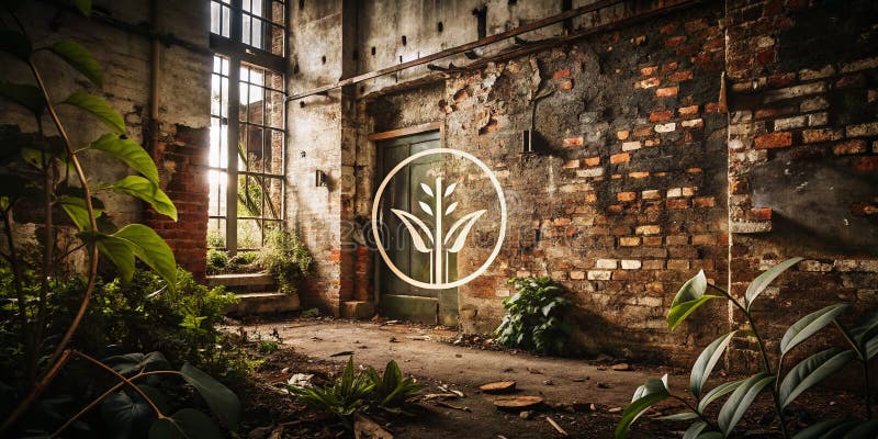 Rustic Chic Wedding Logo Design Capturing Urban Exploration with ...