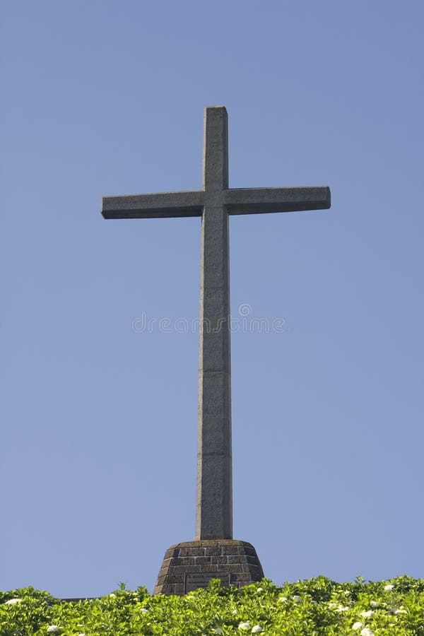 Cross with sword stock photo. Image of christian, radiant - 7057146