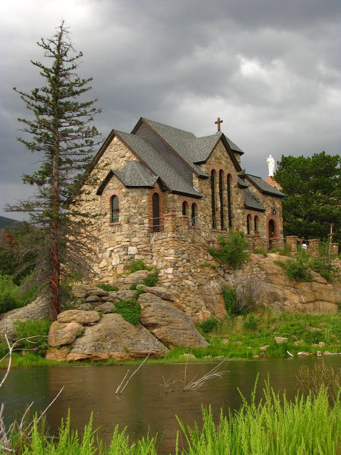 Rustic Church stock photo. Image of praying, park, nature - 9069880