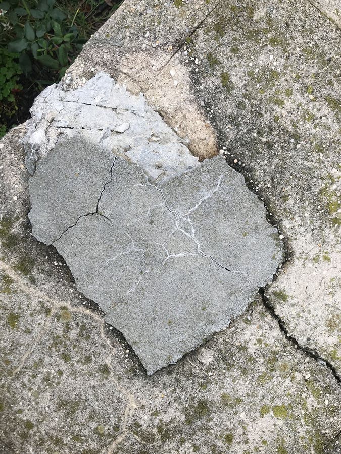 Rustic Cobblestone Stepping Stone Heart Stock Photo - Image of ...