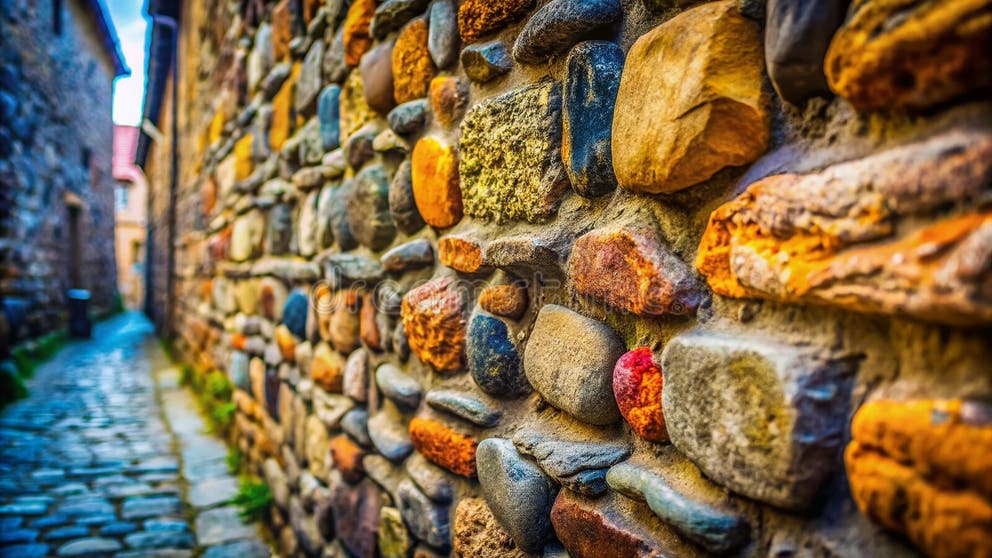 Rustic Cobblestone Wall Texture a Timeless Design Element for Interior ...