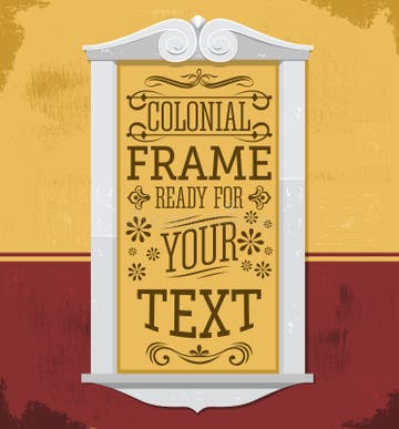 Colonial Design Stock Illustrations – 7,387 Colonial Design Stock ...