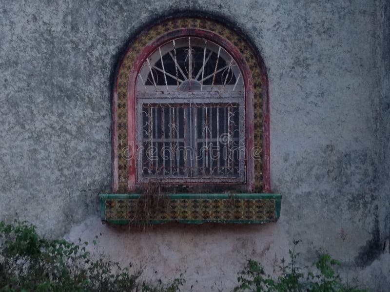 Tiled Window Facade stock image. Image of abstract, adeg - 215534971