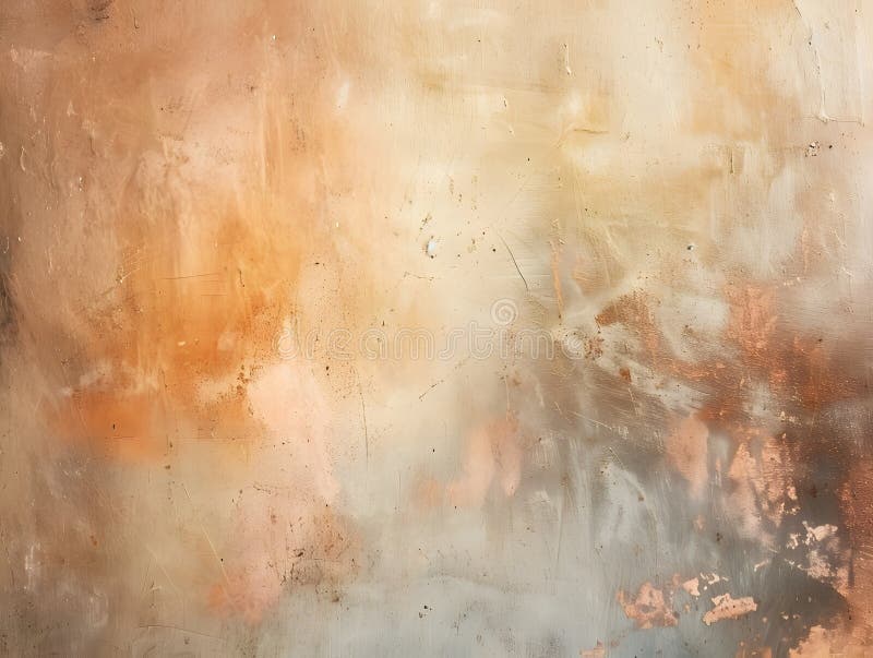 Rustic Copper Background with Vintage Texture Stock Illustration ...