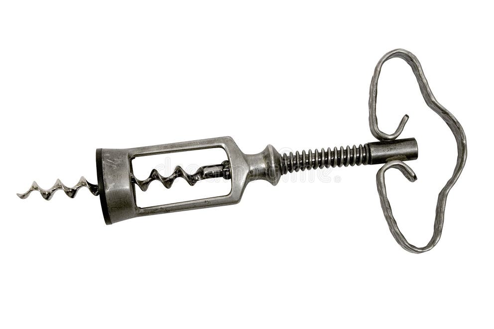 Rustic Corkscrew w/ Path stock image. Image of corkscrew - 567303