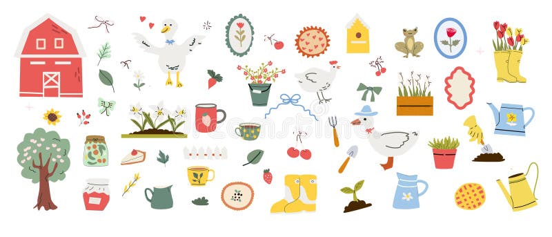 Rustic Cottage Decor Elements for Spring and Gardening Design Projects ...