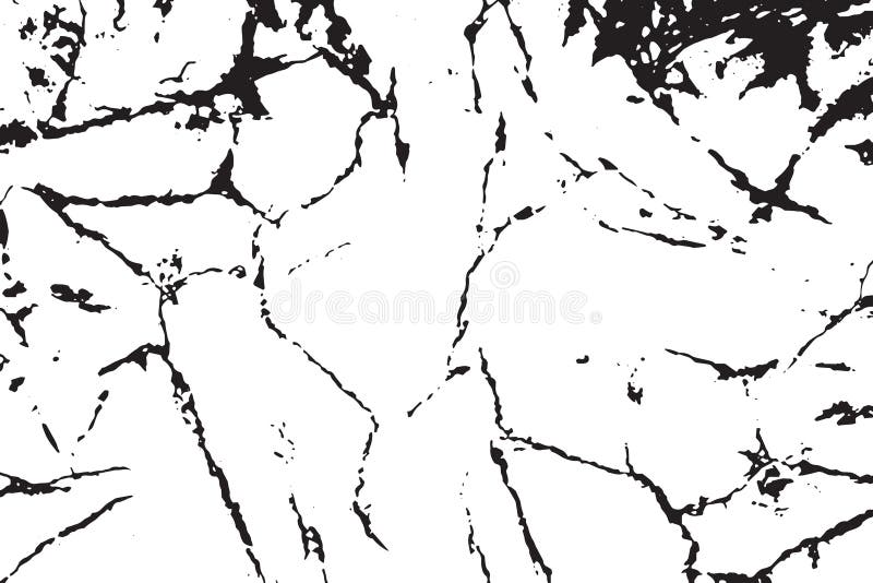 Rustic Cracked Vector Texture with Many Cracks and Scratches. Abstract ...