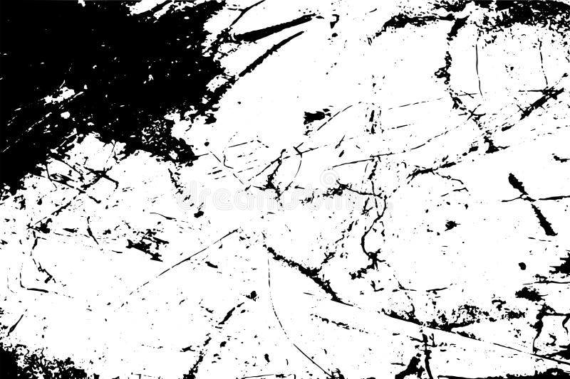 Rustic Cracked Vector Texture with Many Cracks and Scratches. Abstract ...