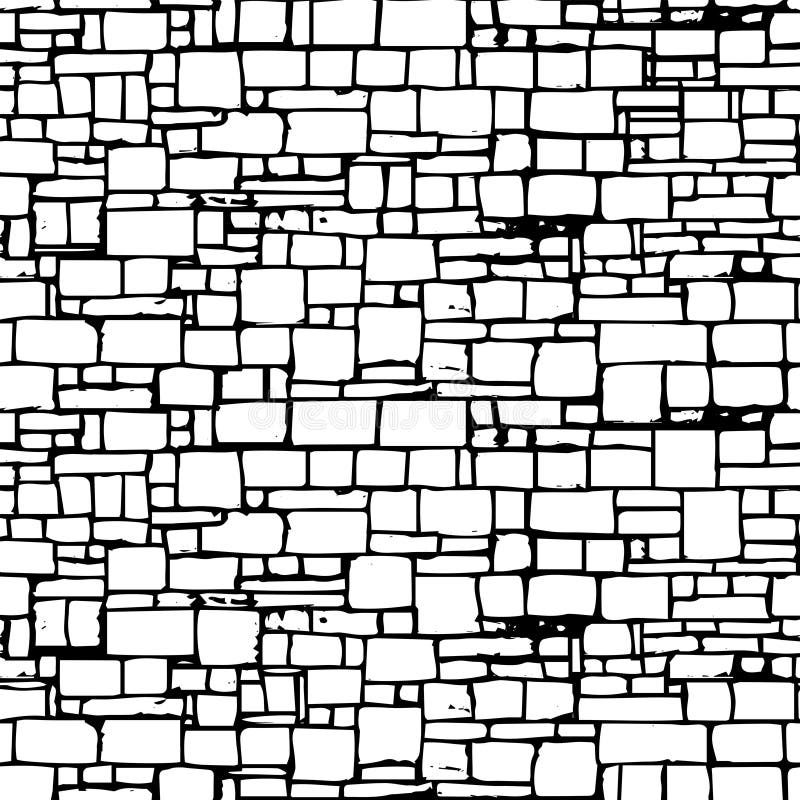 Rustic Cracked Vector Texture with Many Cracks and Scratches. Abstract ...