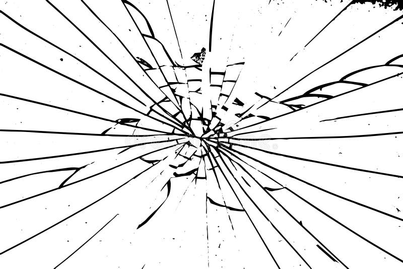 Rustic Cracked Vector Texture with Many Cracks and Scratches. Abstract ...