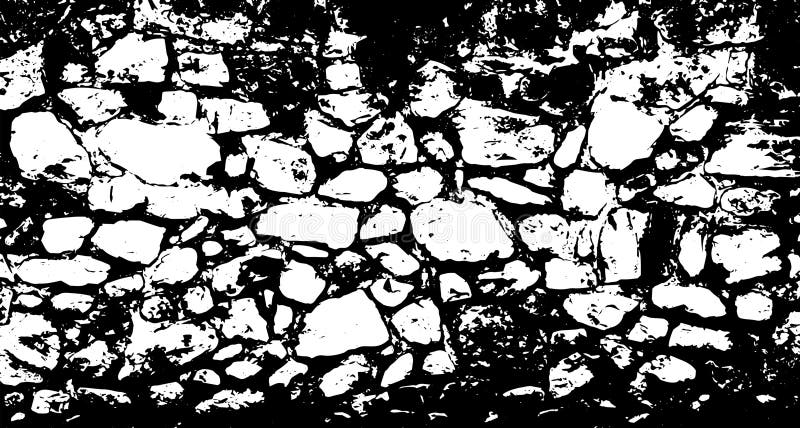 Rustic Cracked Vector Texture with Many Cracks and Scratches. Abstract ...