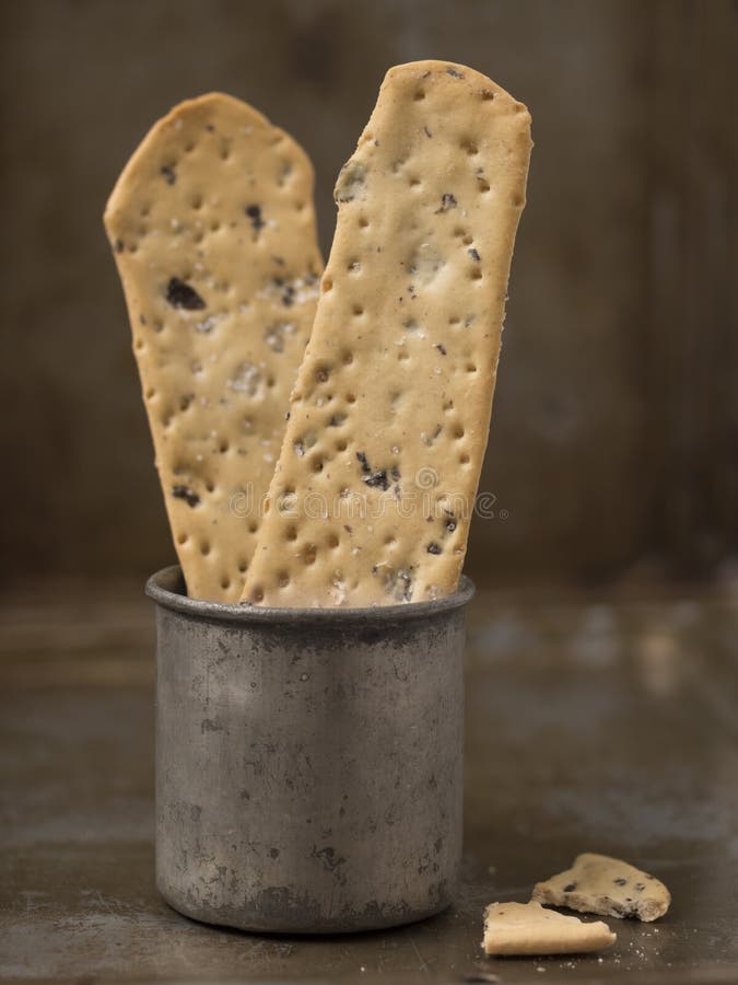 Rustic Crispy Italian Flatbread Stock Image - Image of closeup, bread ...