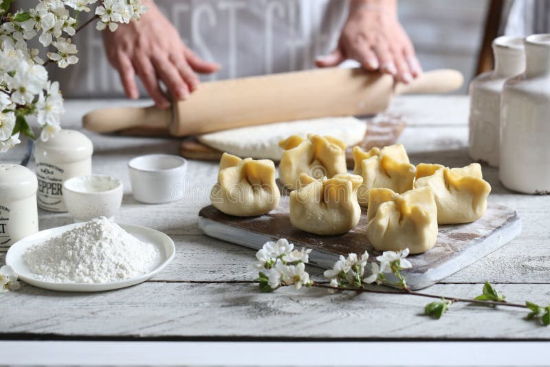 Rustic Cuisine Cooking Food Stock Image - Image of rustic, making ...