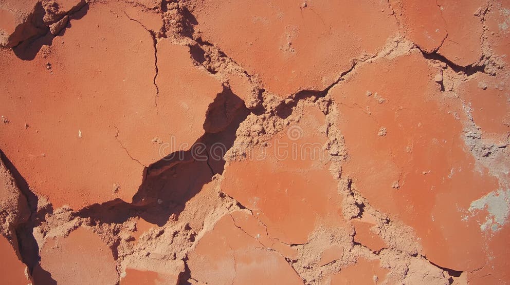 Rustic Dark Brown Mud Wall with Rough Textured Surface for Background ...