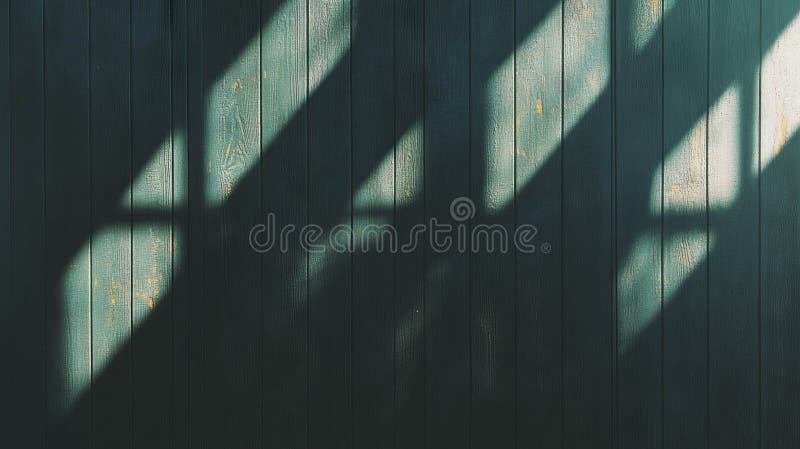 Rustic Dark Hardwood Wall with Dramatic Shadows for Interior Design and ...