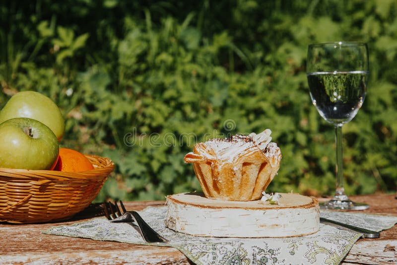 Rustic Decor. Forest Trees on the Background Stock Photo - Image of ...