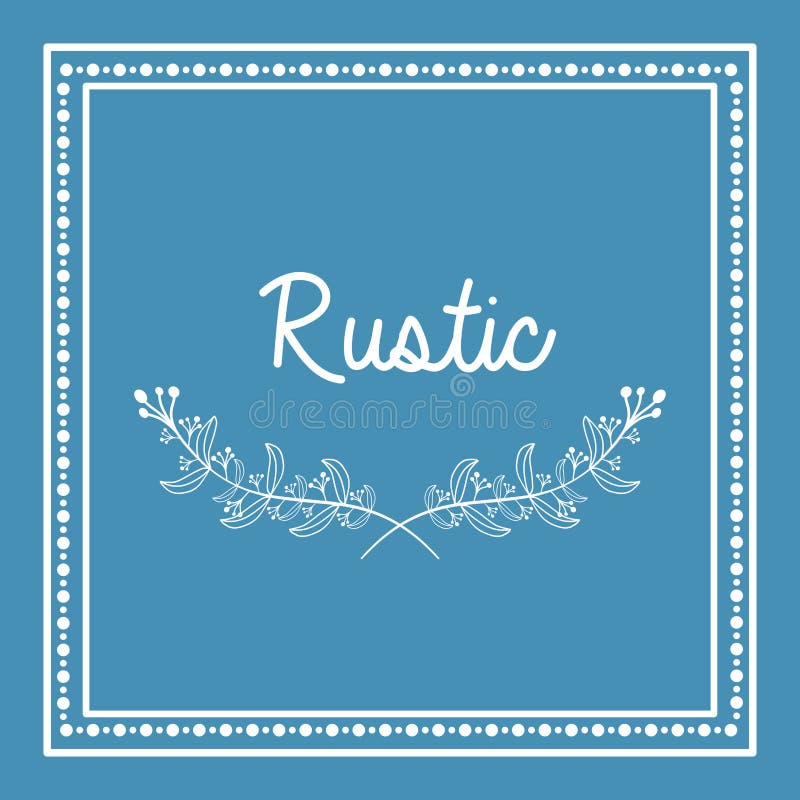 Rustic decorative style stock vector. Illustration of linear - 80433213