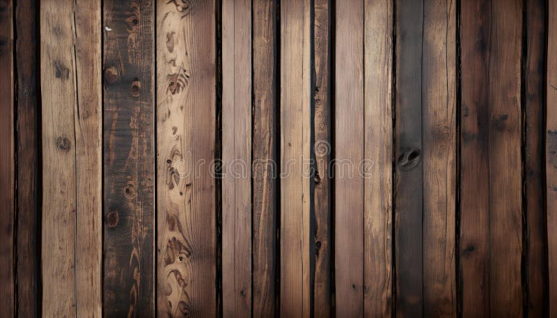 Rustic Design of Dark Wood Background with Vertical Boards Stock ...