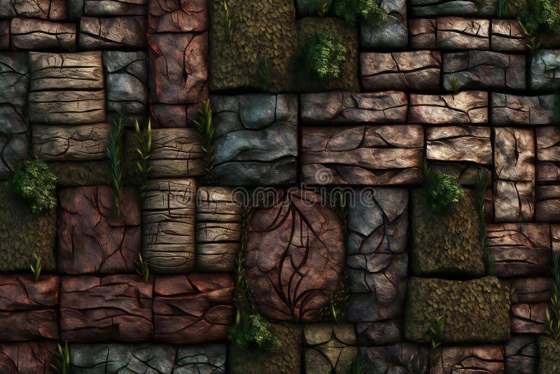 Rustic Detailed Wood Texture Stock Illustration - Illustration of door ...