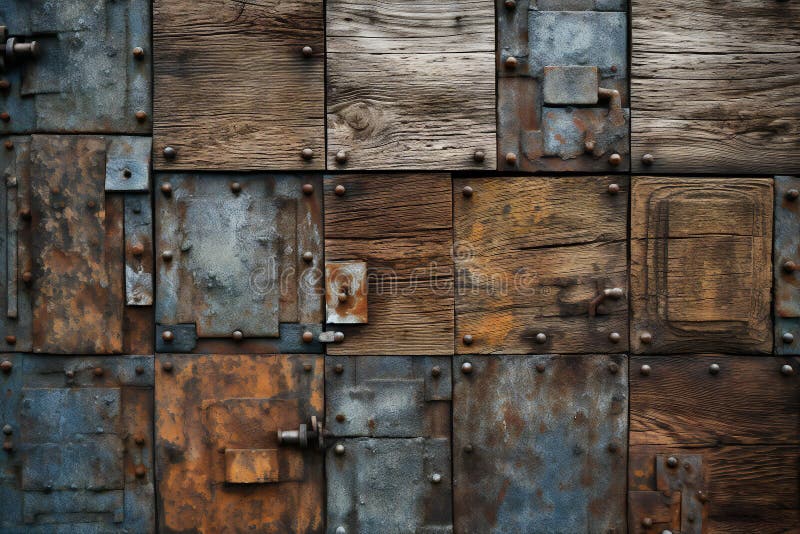 Rustic Detailed Wood Texture Stock Illustration - Illustration of ...