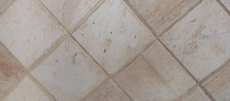 Rustic Diamond Patterned Limestone Floor Tiles Stock Photos - Free ...