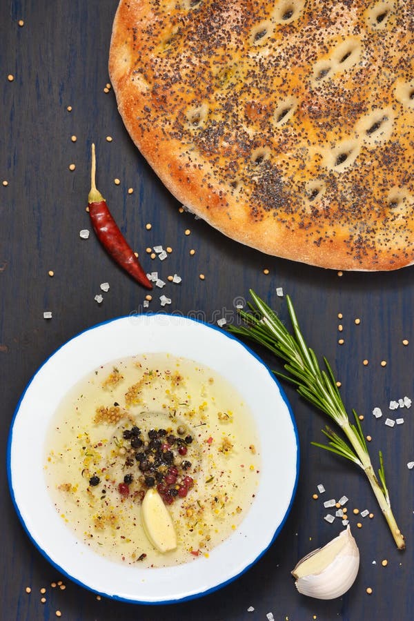 Rustic dinner. stock image. Image of blue, breakfast - 23771137