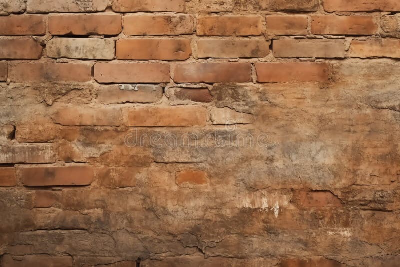 Rustic Earth Bricks Texture Stock Illustration - Illustration of ...