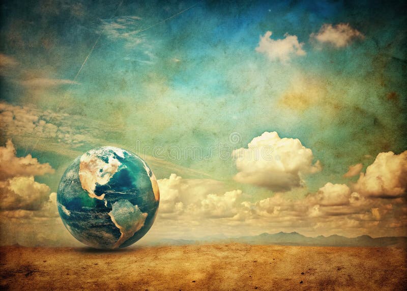 Rustic EarthTone Gradient Paper Background a Vintage Texture for ...