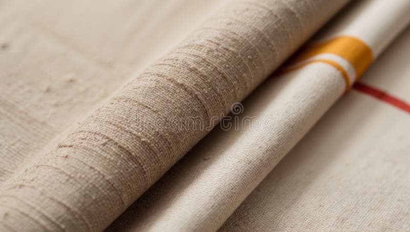 Rustic Earthy Fabric Texture in Natural Tones with Rough Finish for ...