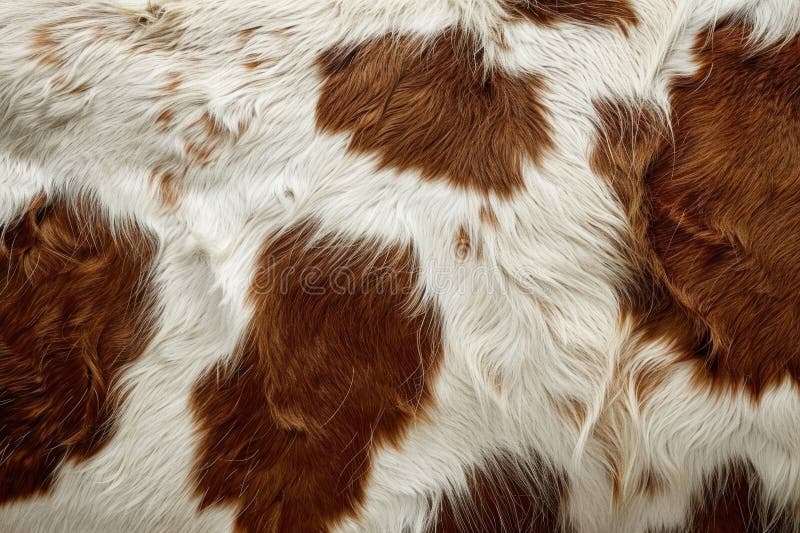 Rustic Elegance. Cowhide-inspired Wallpaper Design Stock Illustration ...