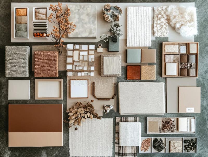 Rustic and Elegant Interior Design Mood Board with Natural Elements ...