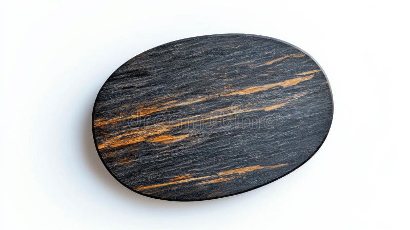 Rustic Empty Oval Slate Serving Board for Culinary Presentation and ...