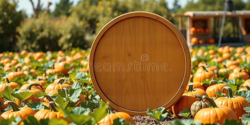 Rustic Fall Festival Sign Mockup Showcase Your Design in a Charming ...