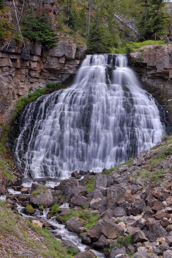 Rustic Falls on Orcas Island in the San Juan Islands, Washington Stock ...