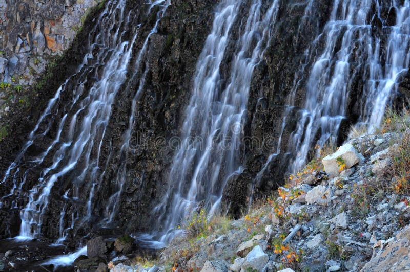 Rustic Falls on Orcas Island in the San Juan Islands, Washington Stock ...