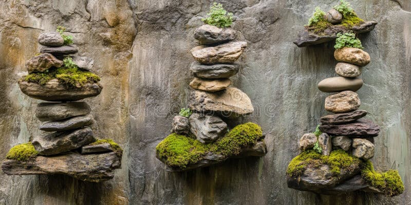 Rustic Farm Stone Wall Background with Stacked, Irregularly Shaped ...