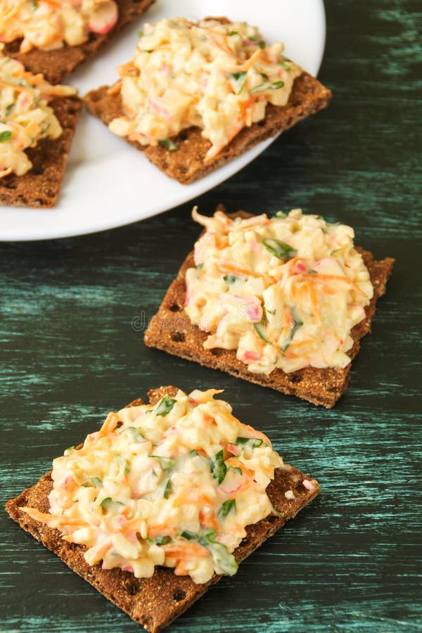 Rustic Food Appetizers Snack Food on Wooden Background Stock Photo ...