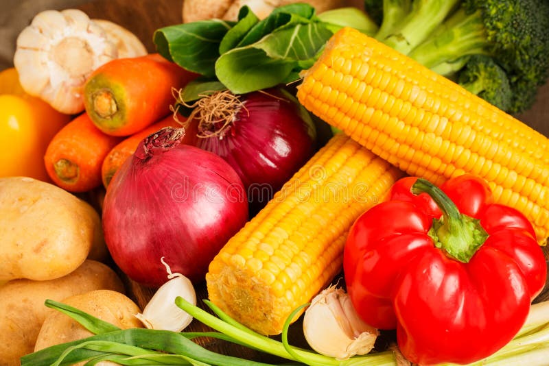 Rustic food stock photo. Image of food, produce, healthy - 51764494