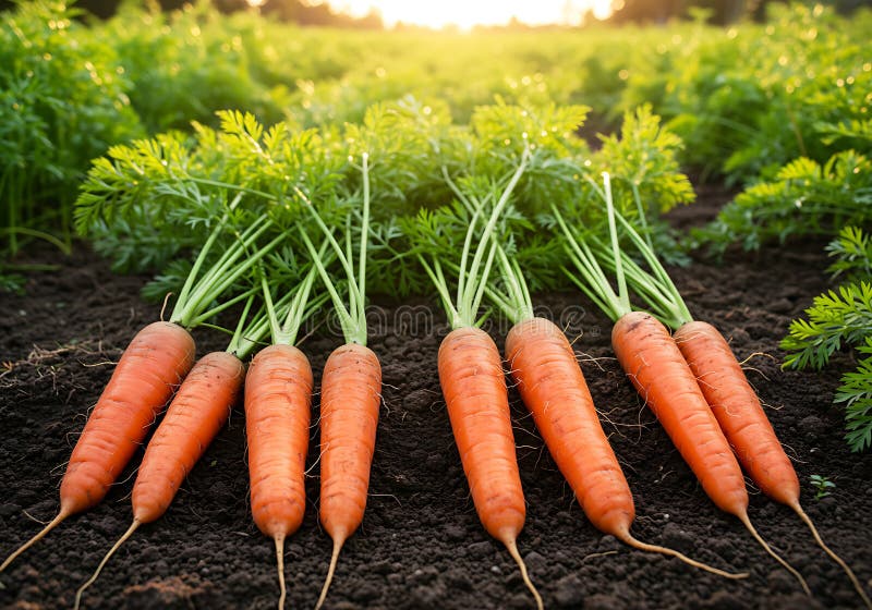 Rustic Fresh Carrots in Close-Up â€ High-Resolution Food Texture Stock ...